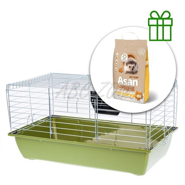 Klec pro králíka a morčata - Rabbit 70 zinc + ASAN PET PURE 10L ZDARMA ...